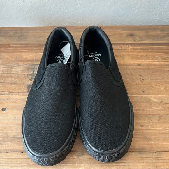 Hurley | Shoes | Hurley Mens Slip On Black Sneakers Shoes Size 9 New ...